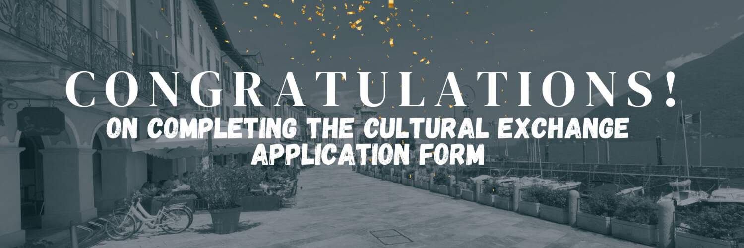 Cultural Exchange Application Form Submitted – Highland Secondary