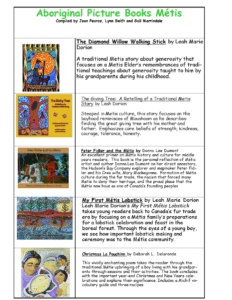 Metis Culture – Indigenous Education