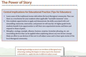 Oral Traditions – Indigenous Education