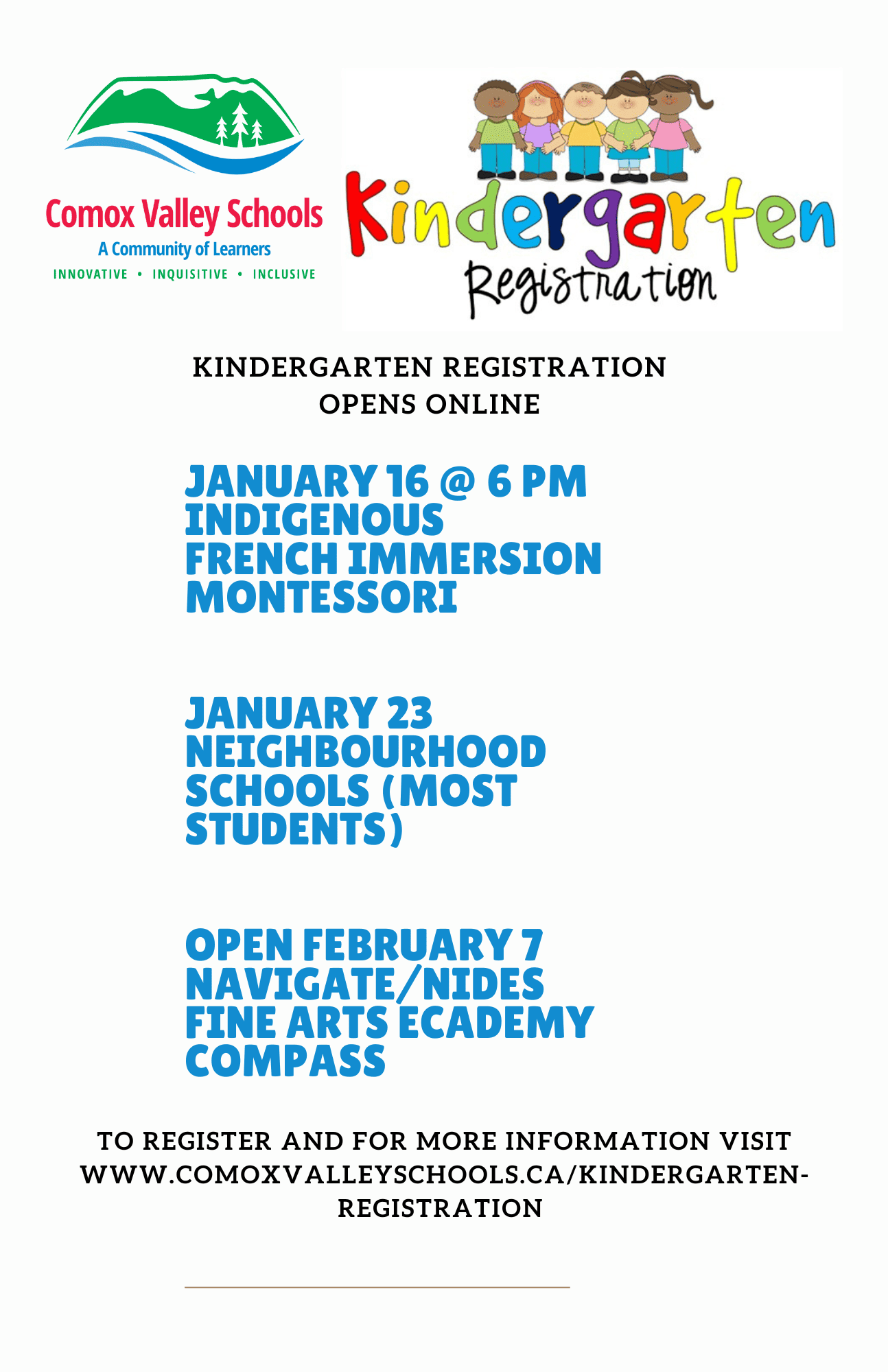 Comox Valley Schools